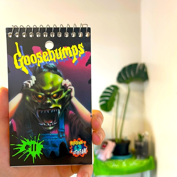 Goosebumps | Office | Goosebumps Reading Is A Scream Spiral Notepad 3x5 ...